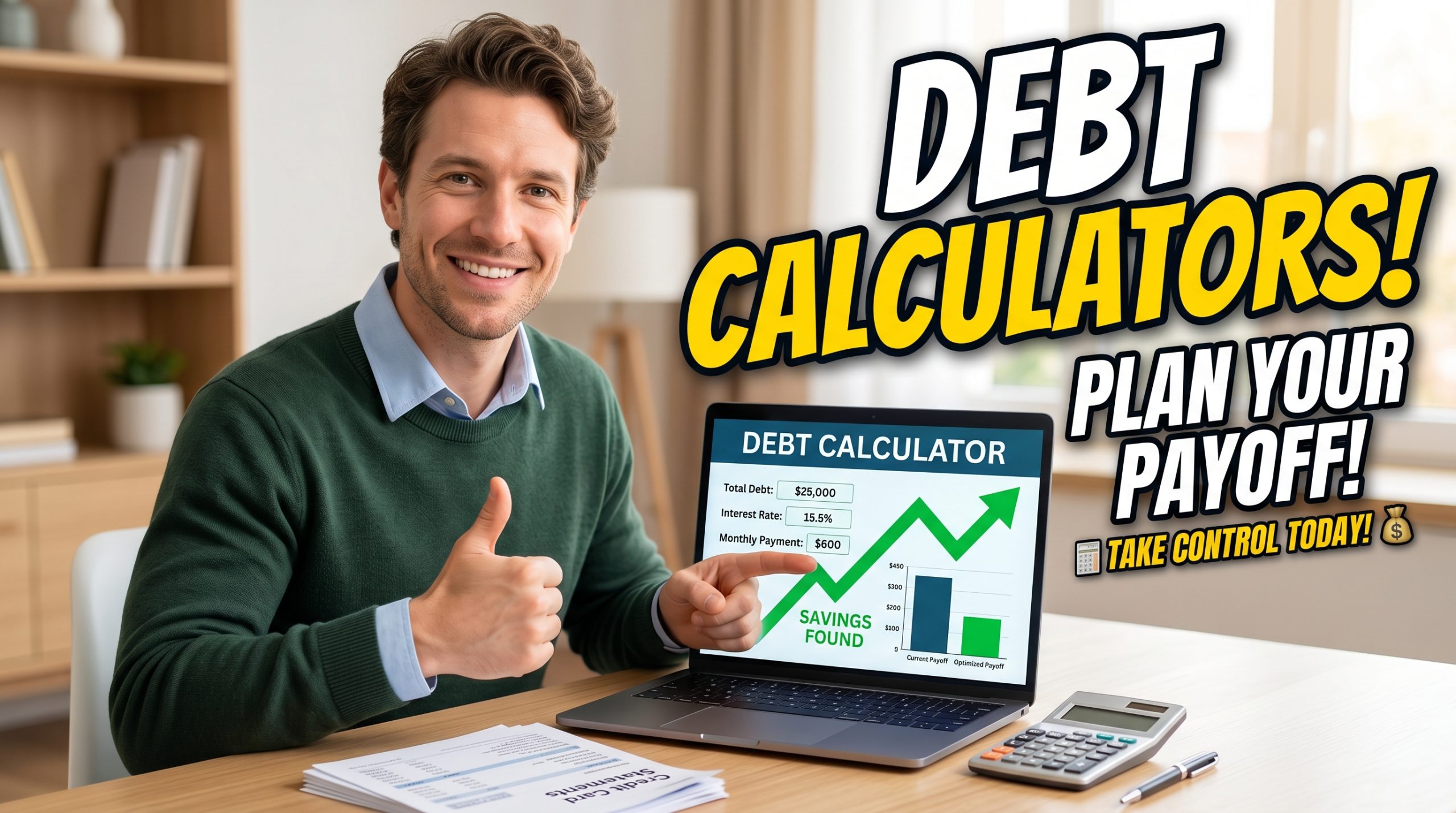 Debt Calculators - Save Money Calculator